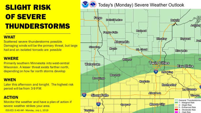 Flash flooding, severe storms remain a threat across southern Minnesota ...