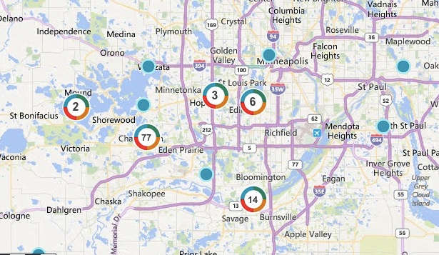 Thousands of Twin Cities homes without power after outages in south ...