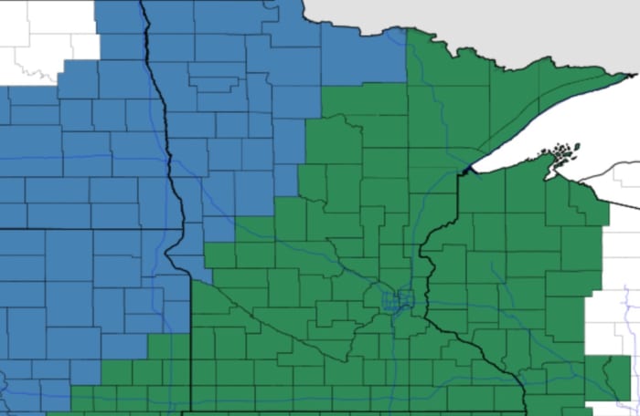 Every county in Minnesota is in a flood or winter storm watch - Bring ...