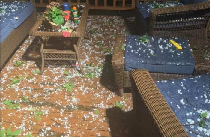 Watch: Heavy hail sweeps across Twin Cities overnight - Bring Me The News