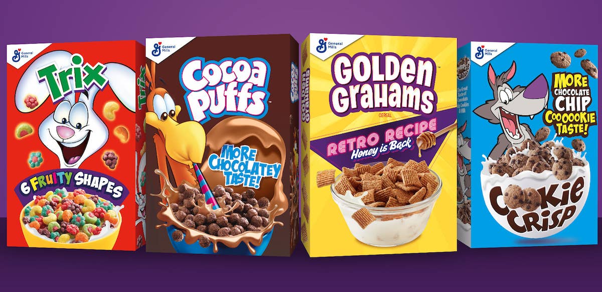 General Mills re-releases 4 popular cereals with the classic 1980s ...
