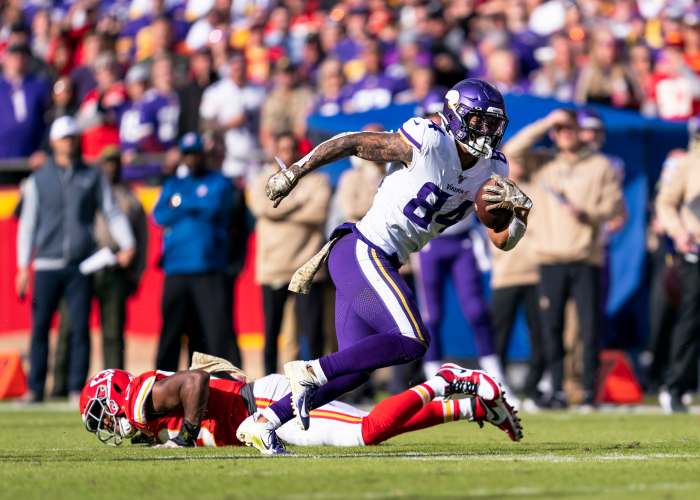 The agonizing list of stud WRs drafted after Irv Smith Jr. in 2019 ...