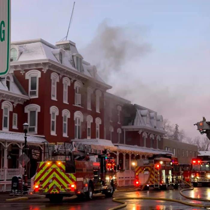Fire devastates historic Archer Inn in Northfield - Bring Me The News