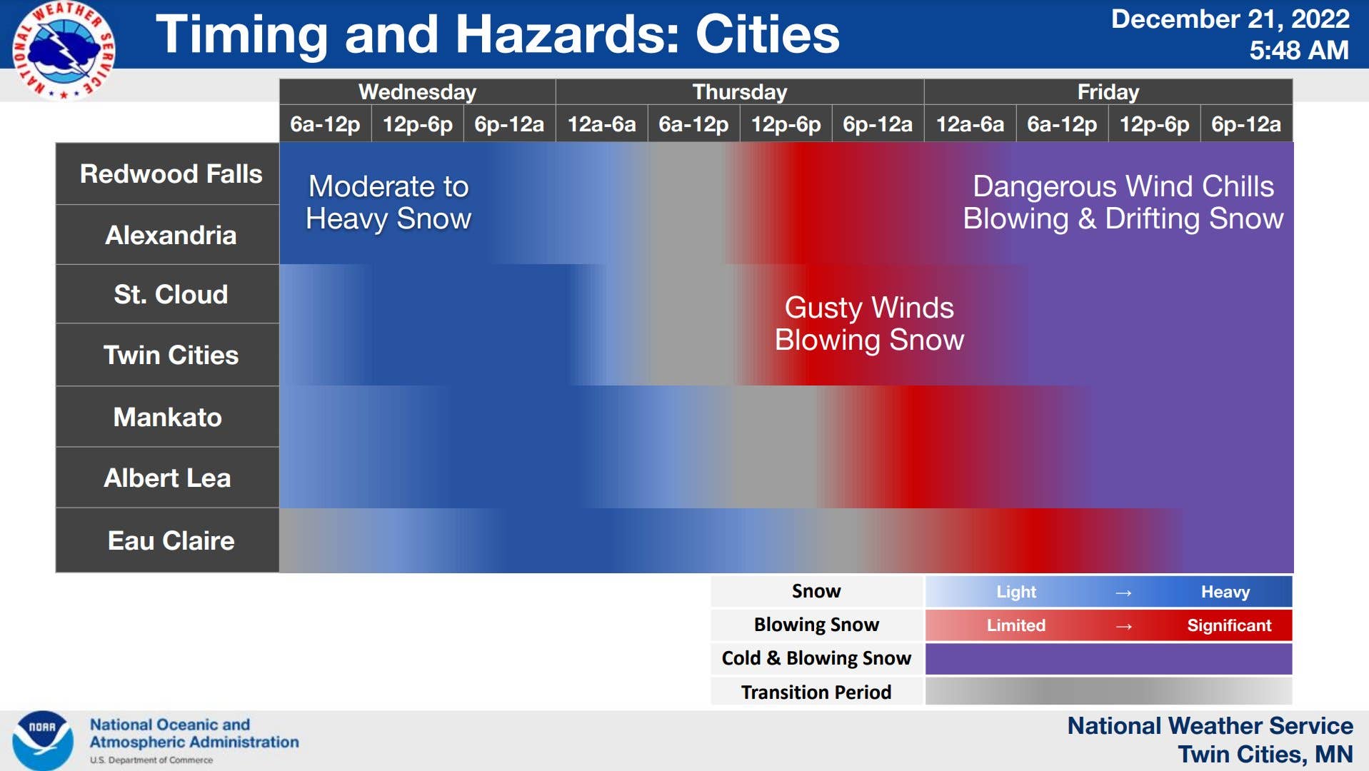 The latest: Snow Wednesday, whiteout conditions Thursday-Friday - Bring ...