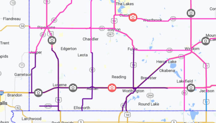 MnDOT issues 'no travel advisory' for southwestern Minnesota counties ...