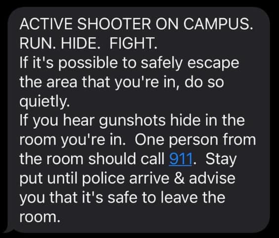 Mistaken 'active shooter' alert sent out to St. Cloud State University ...