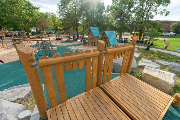 Photos: Minneapolis' park system debuts first bouldering structure ...