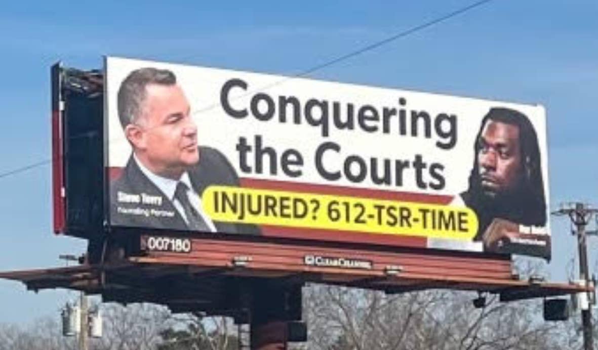 TSR Injury Law's new billboard ads feature Timberwolves' Naz Reid ...
