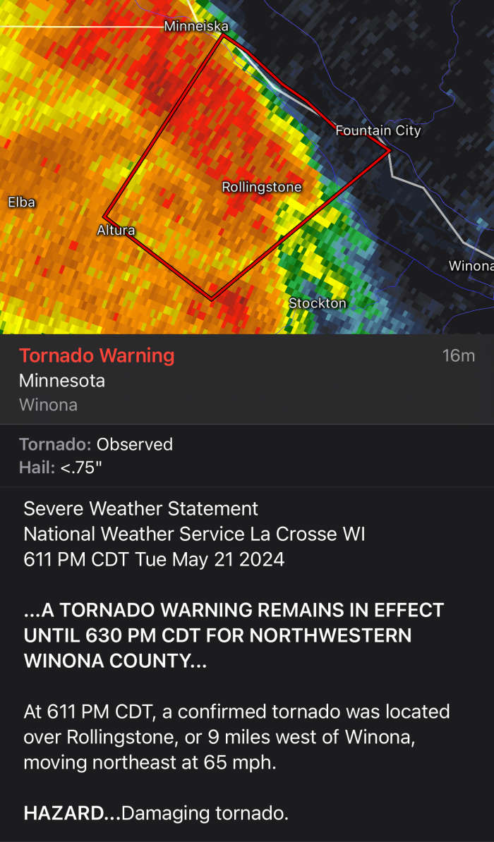 Live storm updates: Rare 'Particularly Dangerous Situation' tornado ...