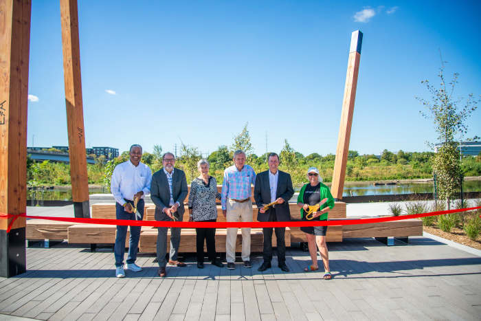 New park opens along Mississippi riverfront in Northeast Minneapolis ...