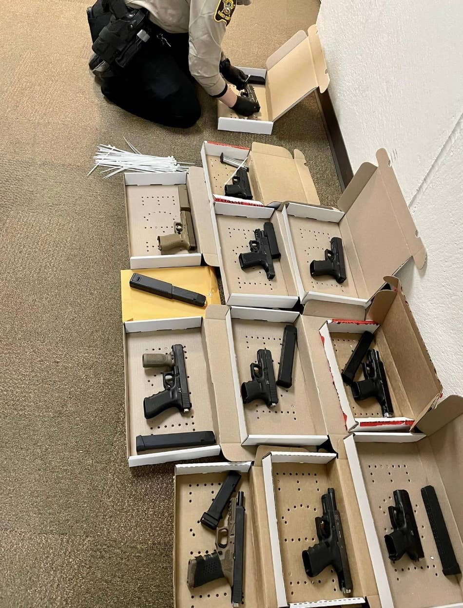 Police seize 11 hidden guns after busting underage drinking party at ...