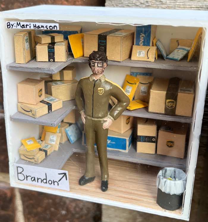 Red Wing teen goes viral for miniature sculpture of UPS driver - Bring ...