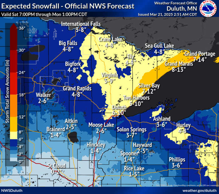 Tracking messy weekend spring storm that will bring rain, snow to ...