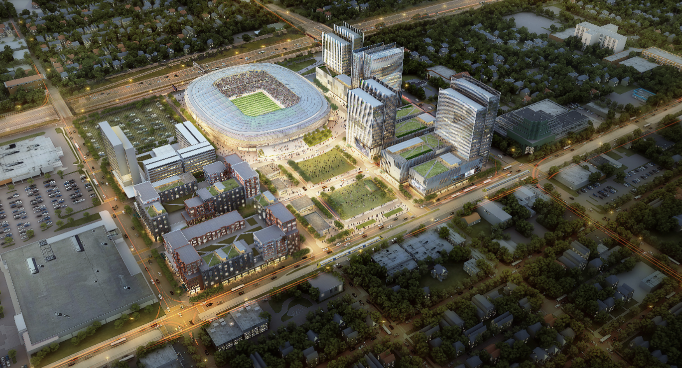 Updated vision for area around St. Paul's Allianz Field includes hotel ...