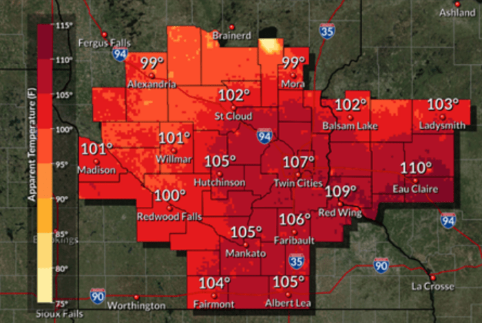 Believe the hype: Intense heat, severe storms in Minnesota Friday ...