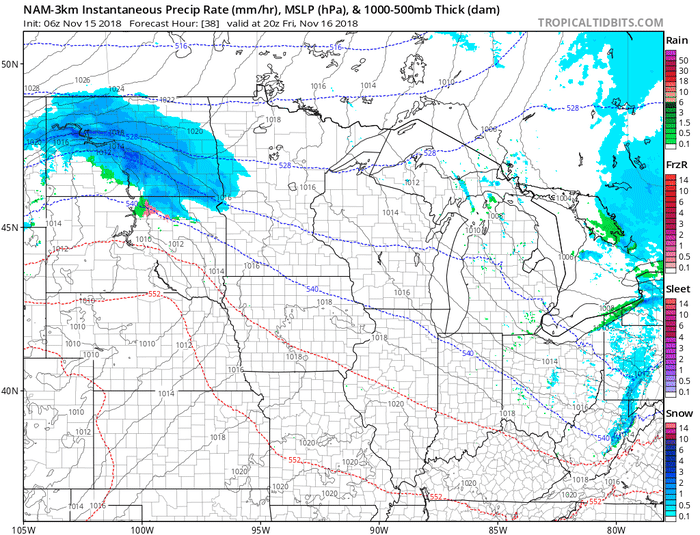 Arctic front to bring snow to southern Minnesota on Friday - Bring Me ...