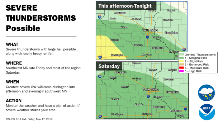 Storms could become severe late Friday, with flooding threat across ...