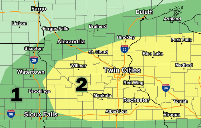 NWS: 'Significant damaging wind event' possible in Minnesota - Bring Me ...