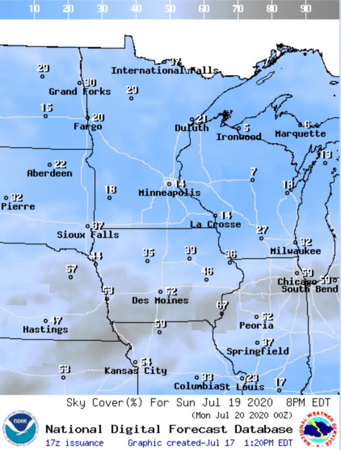 How visible will Comet Neowise be in Minnesota this weekend? - Bring Me ...