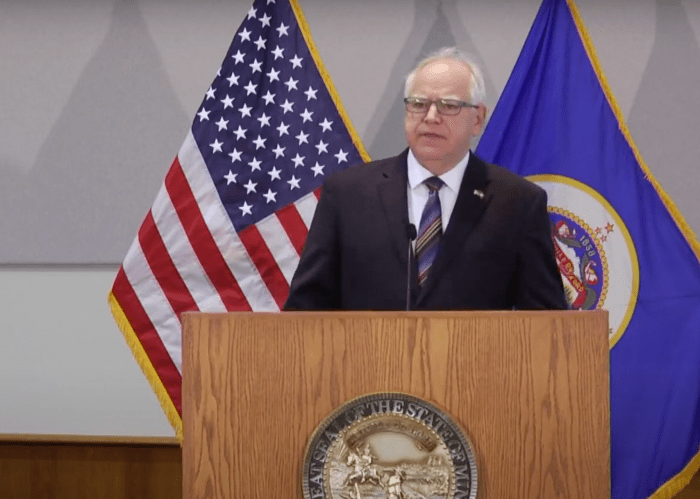 Gov. Tim Walz urges Minnesotans to wear masks, stay healthy so they can ...