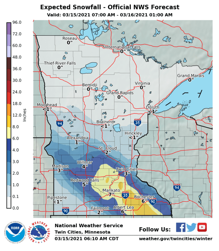 Snow update: Winter storm warning expands into parts of metro - Bring ...