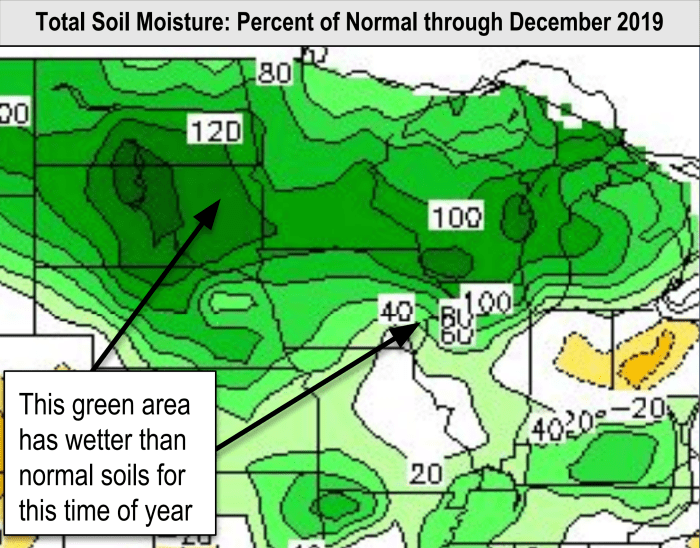 'Extremely wet conditions' set stage for possible significant spring ...