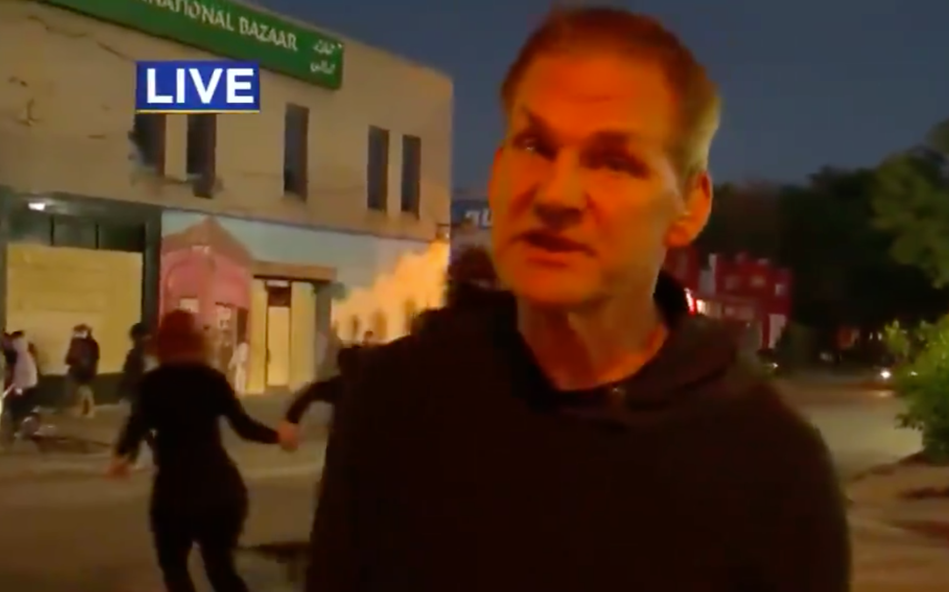 WCCO’s Mike Max seamlessly pivots from sports to protest coverage ...