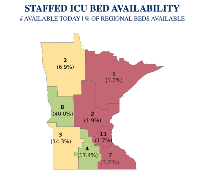 Hospitals strained as COVID surges in Minnesota - Bring Me The News