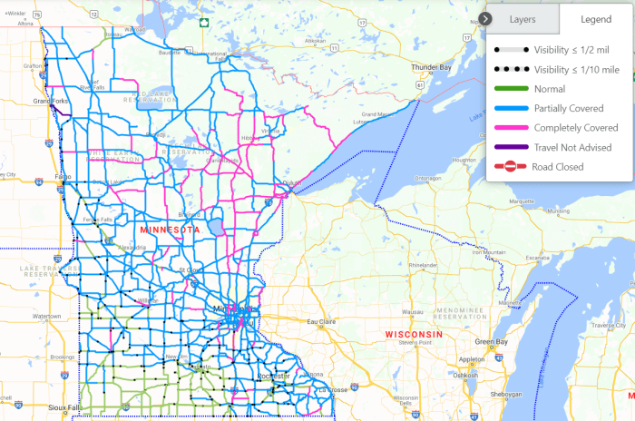 High winds, blowing snow create dangerous conditions on MN roads ...
