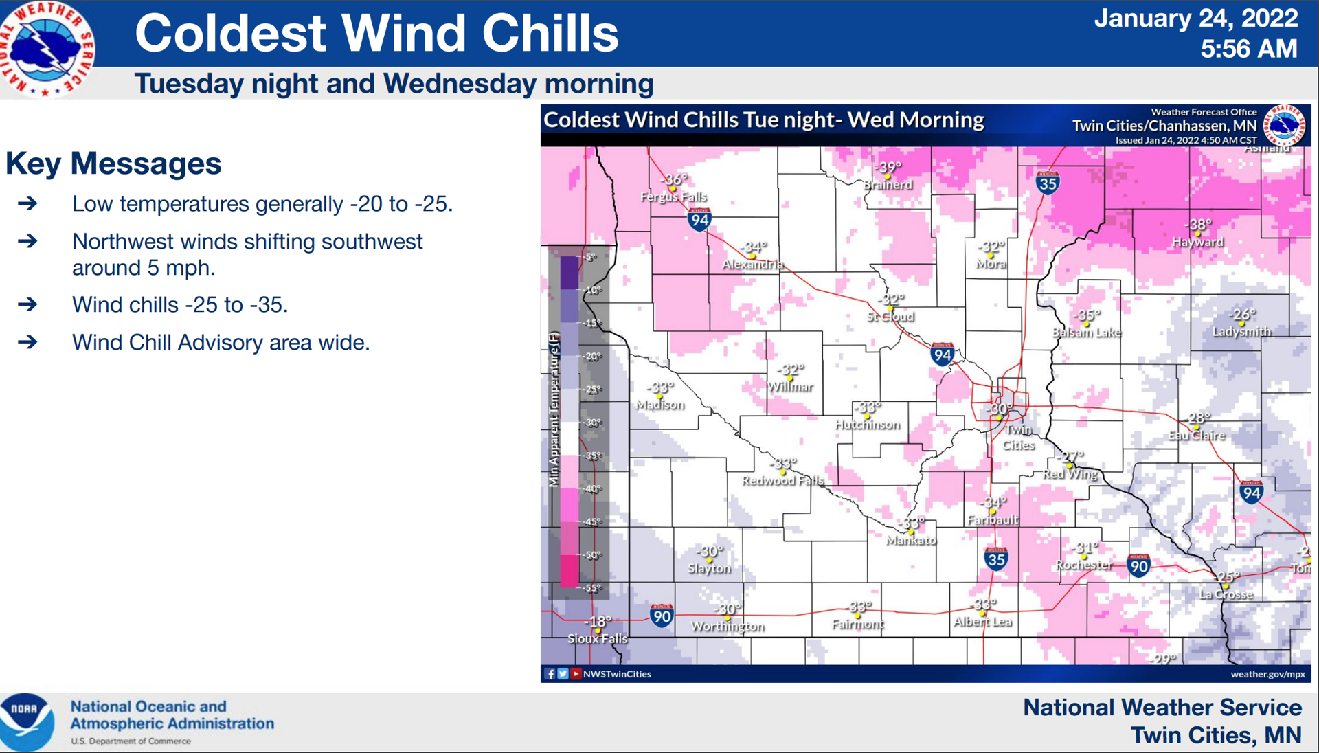Coldest day of the winter is possible this week in Minnesota - Bring Me ...