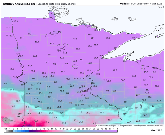 Check out how much snow has fallen this winter in Minnesota - Bring Me ...