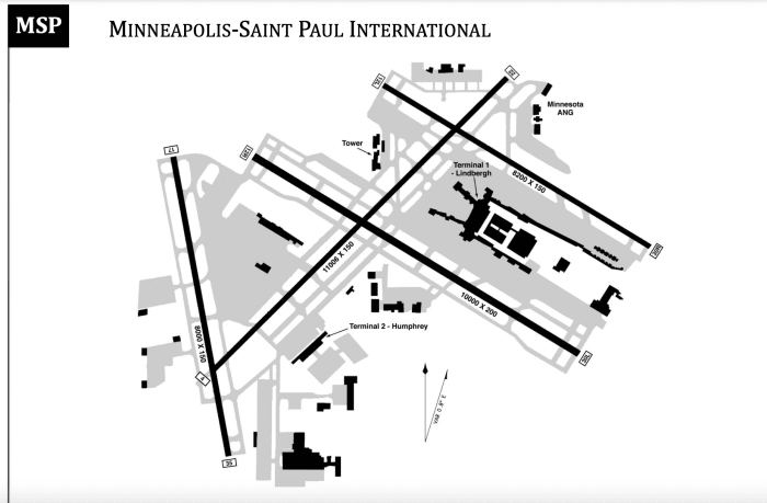 Strong winds force 'unusual runway use' at MSP Airport - Bring Me The News