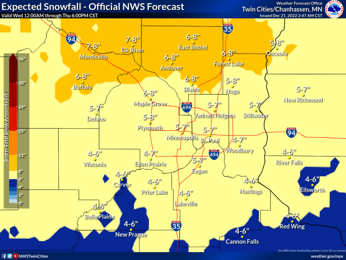 The latest: Snow Wednesday, whiteout conditions Thursday-Friday - Bring ...