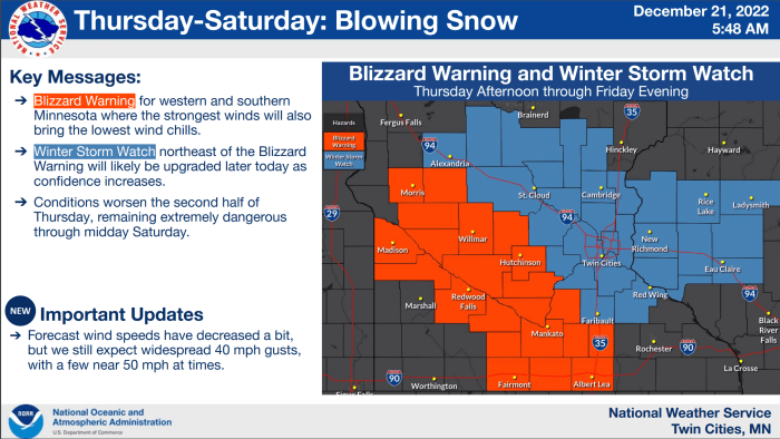 The latest: Snow Wednesday, whiteout conditions Thursday-Friday - Bring ...