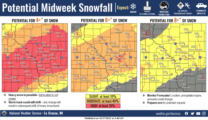 Heavy snow threat prompts winter storm watch in southern Minnesota ...
