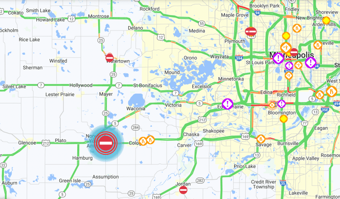 Crash closes both directions of Highway 212 west of Twin Cities - Bring ...