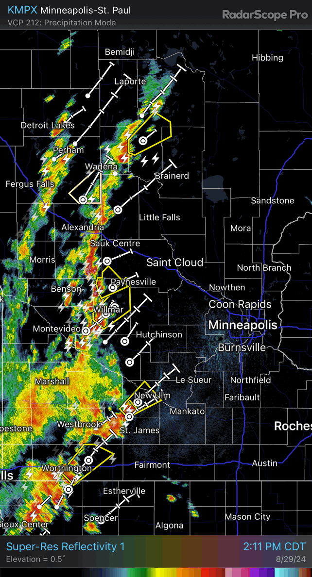Live updates: Severe storms moving across Minnesota - Bring Me The News