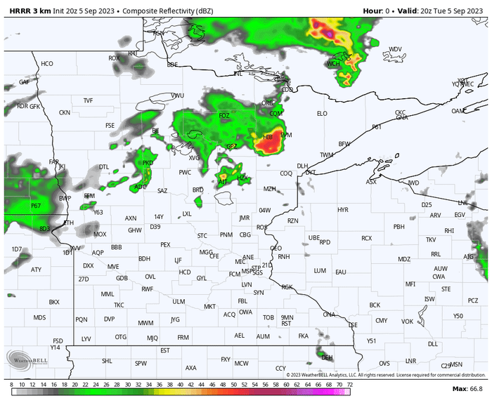 Severe thunderstorm watch in Minnesota: Hail, wind, isolated tornado threat - Bring Me The News