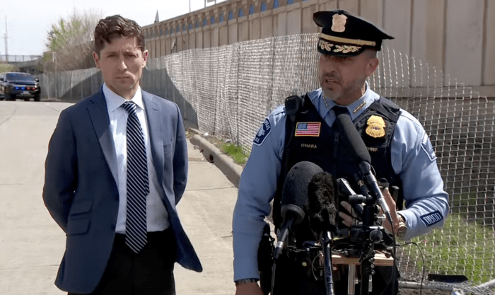 As Minneapolis officials gather for triple killing press conference ...