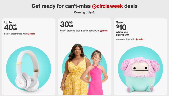 Target announces July Circle Week promotions as boycotts persist ...