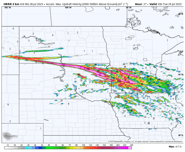 Minnesota derecho threat: 100 mph winds, widespread damage possible ...