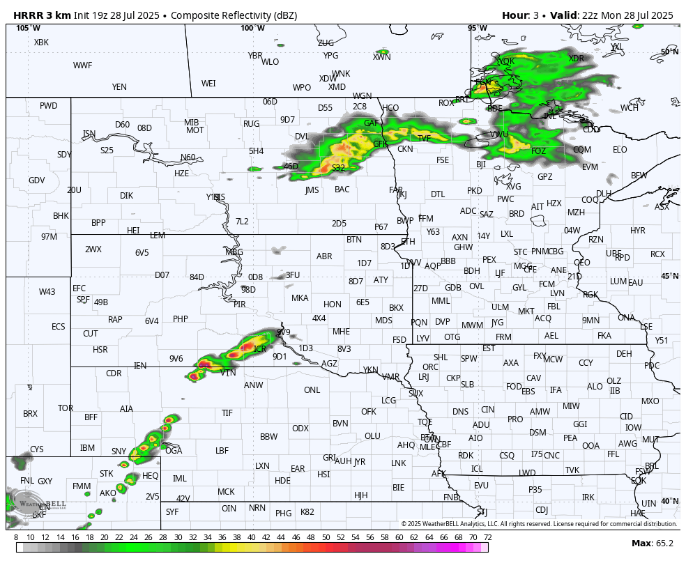 Derecho live: Severe thunderstorm watch in Twin Cities, central ...