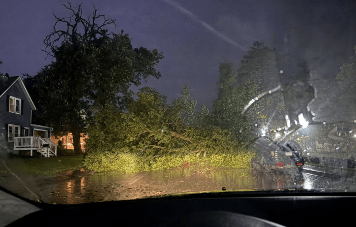 Highest wind gusts from Monday's severe storms in Minnesota, Iowa, the ...