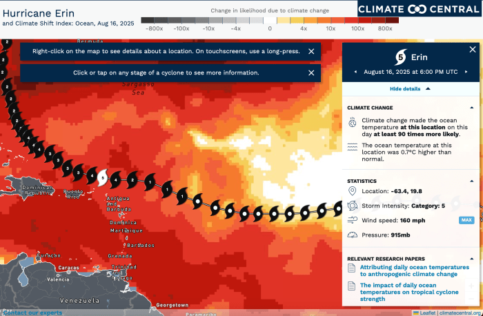 Big cooldown coming for millions; Hurricane Erin tied to climate change ...