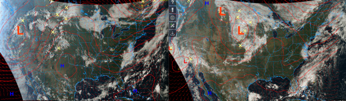 Slow-moving storm brings soaking rains and only a hint of fall chill ...