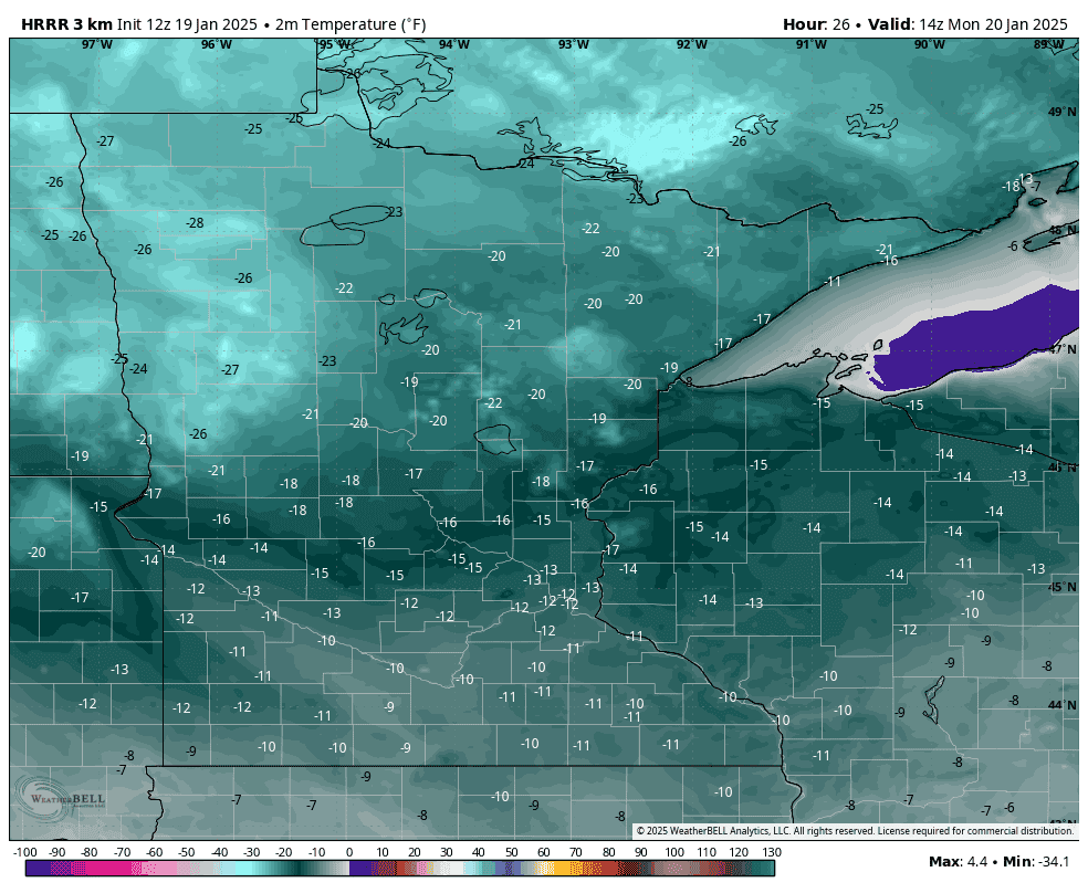 Here are the coldest wind chills in Minnesota — and worse is coming ...