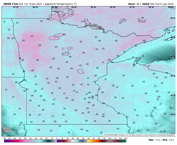Here are the coldest wind chills in Minnesota — and worse is coming ...