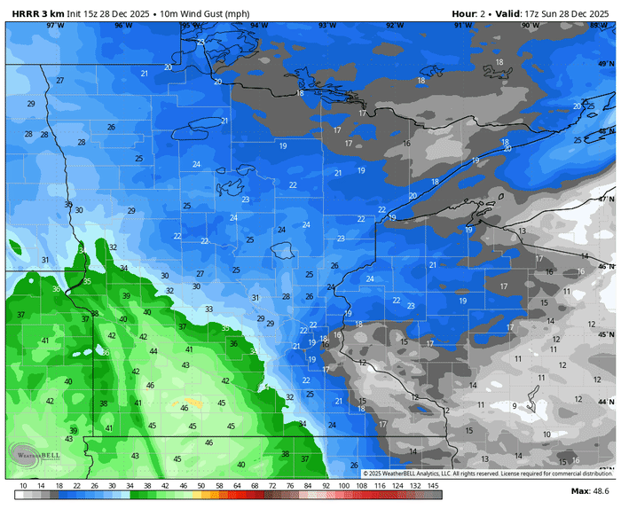No-travel advisory issued for most of southern Minnesota as blizzard ...