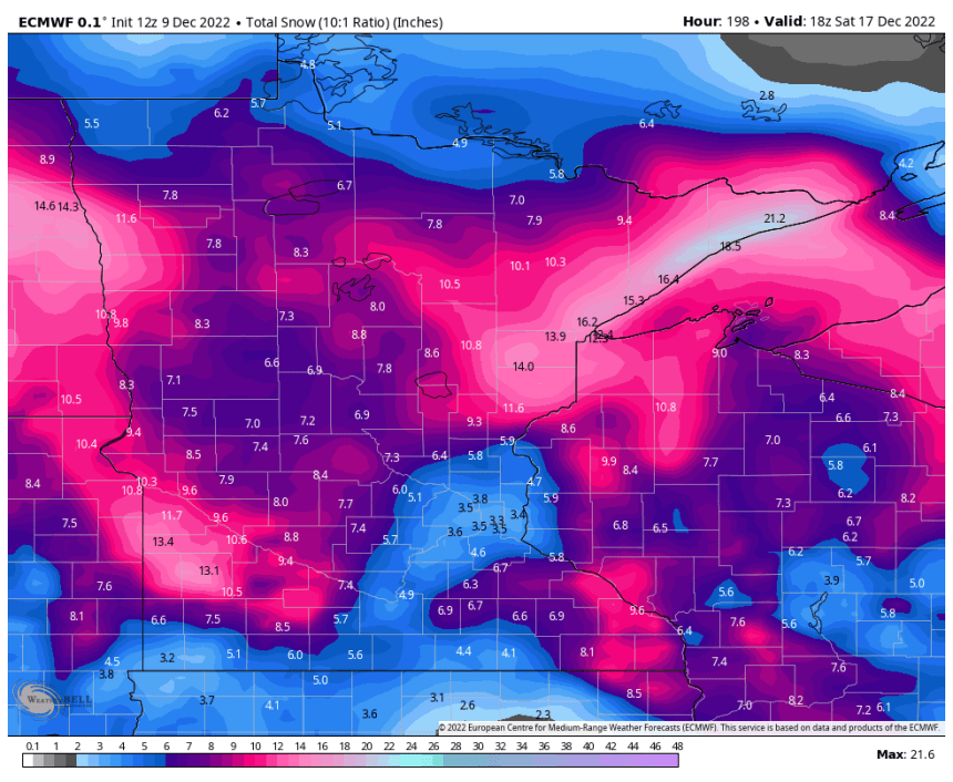 Continuing to monitor next weeks major storm system - Bring Me The News