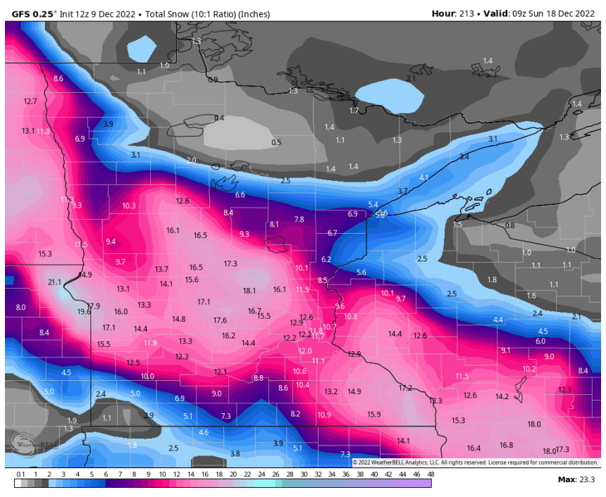 Continuing to monitor next weeks major storm system - Bring Me The News